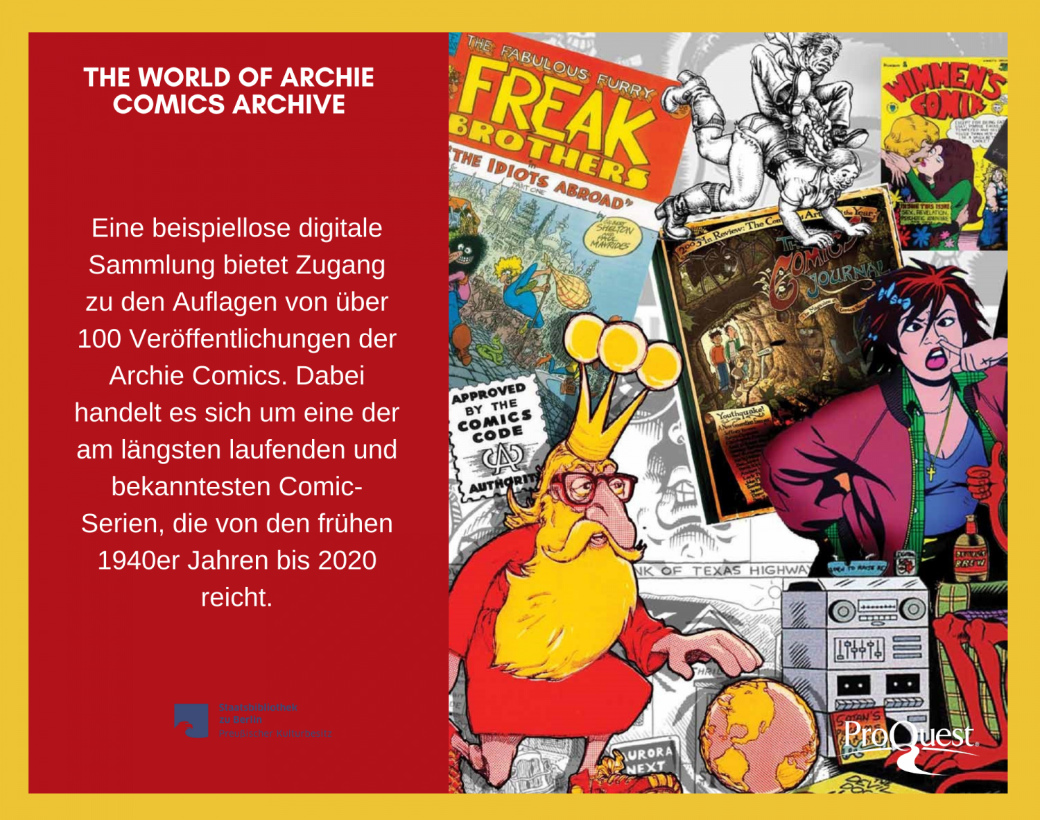 Comics mal ganz ohne Superheld:innen. SBB bietet nun Zugriff auf Archie ...