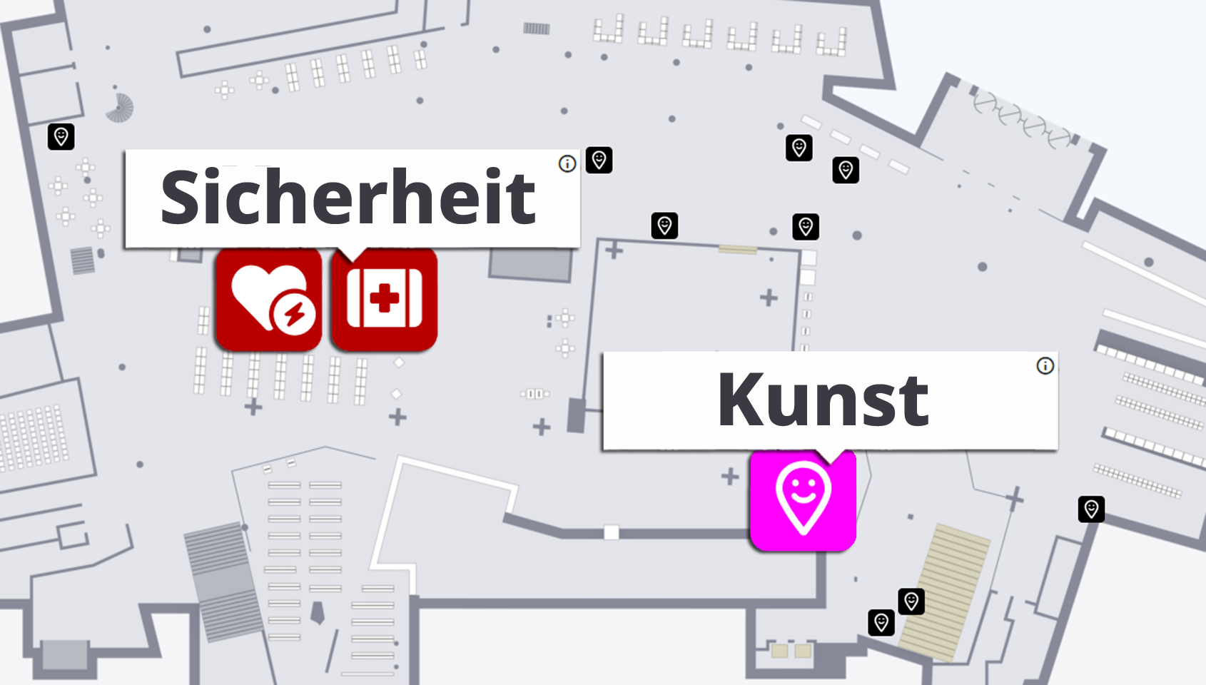 Kunstvoll heiter, sicher hilfreich. Stabi-Orientierungssystem mit neuen ...