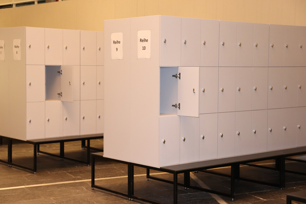 Schließfächer im Haus Potsdamer Straße | Lockers - SBB aktuell