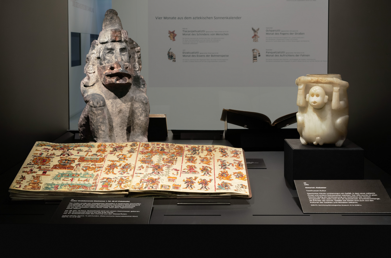 Neue Ausstellung: "MANUSCRIPTA AMERICANA. Den Azteken auf der Spur" im Stabi Kulturwerk - SBB ...